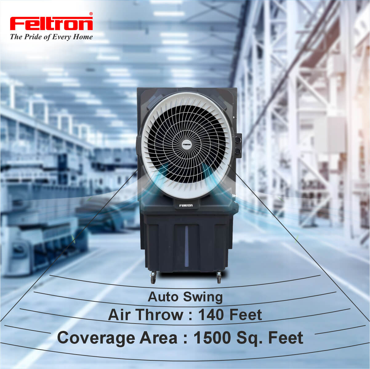 Feltron 150 Ltr Commercial Air Cooler (Jumbo)