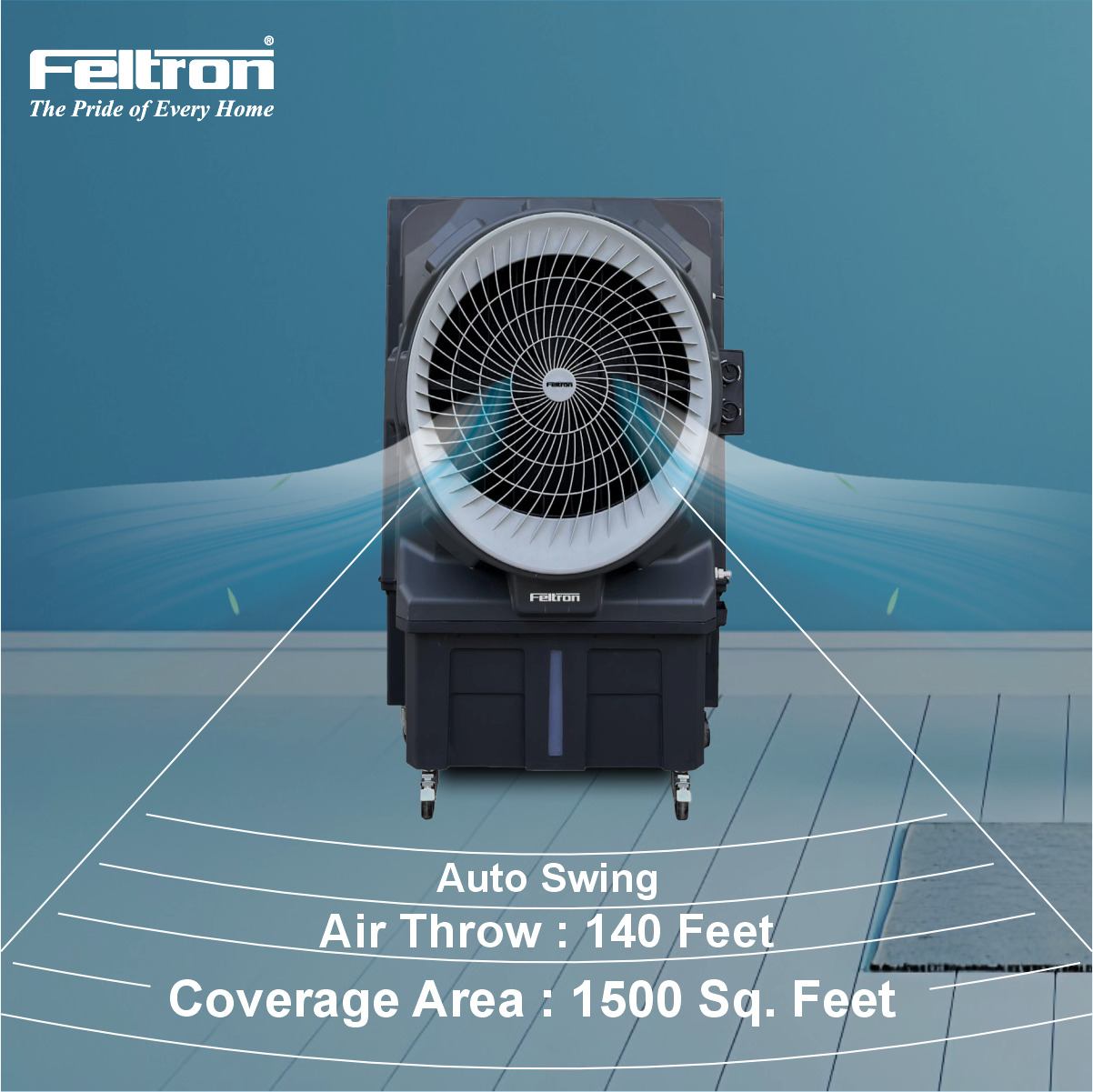Feltron 100 Ltr Commercial Air Cooler (Jumbo)